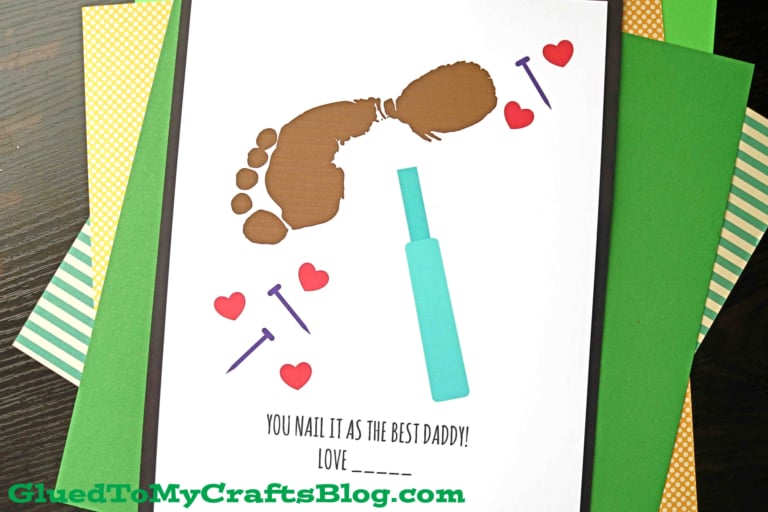 Footprint Hammer - You Nail It As The Best Daddy