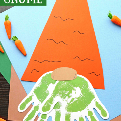 Paper Plate Carrot Craft
