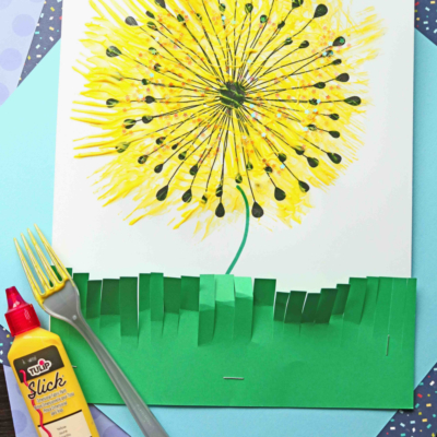 Thumbprint Dandelion Craft