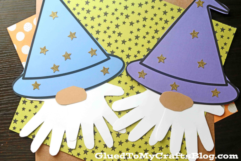 Handprint Wizard Gnome Keepsake