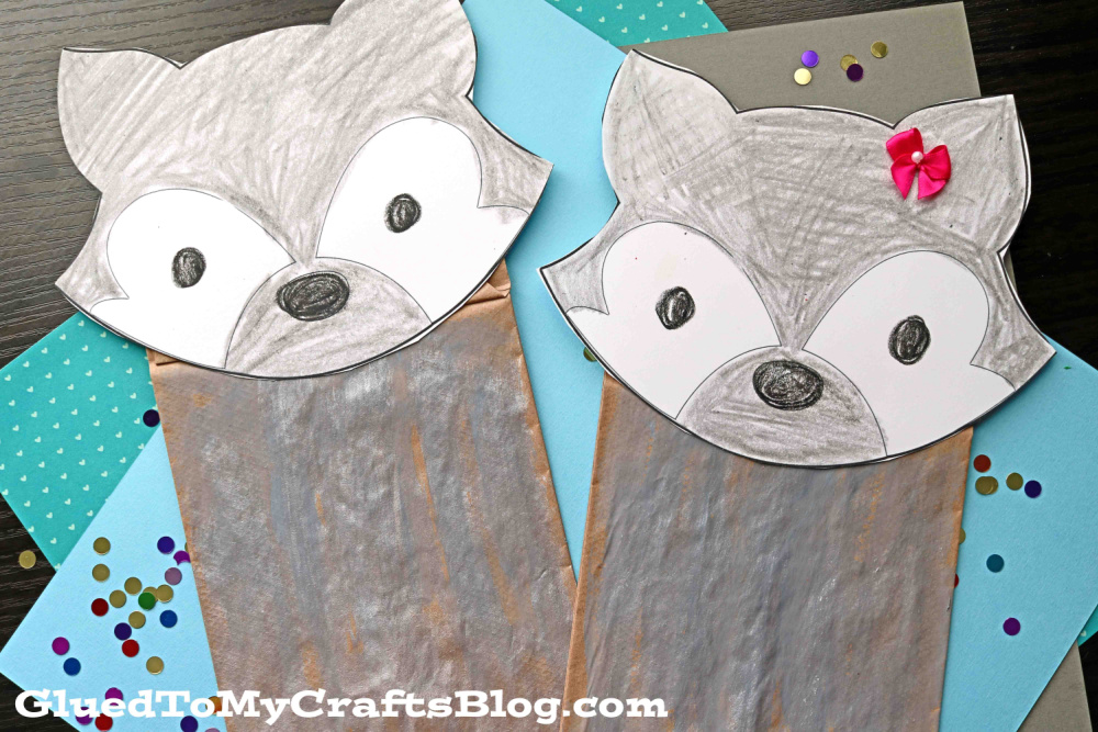 Paper Bag Wolf Craft (Fun For Kids!) - Glued To My Crafts - Let's Get ...