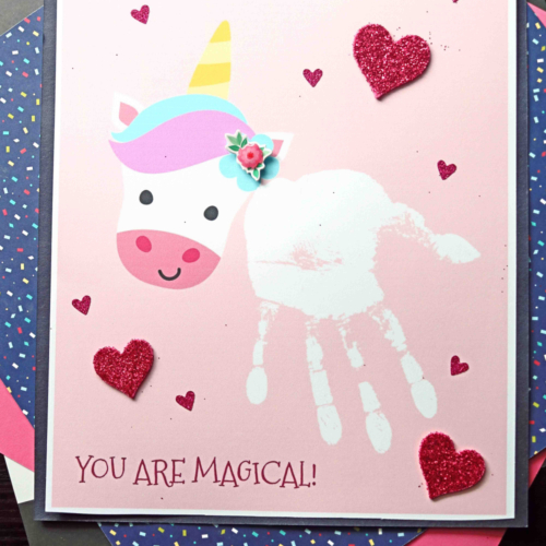 Handprint Unicorn Keepsake