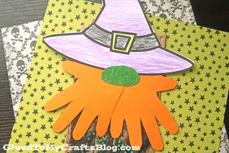 Paper Bag Witch Puppet Craft
