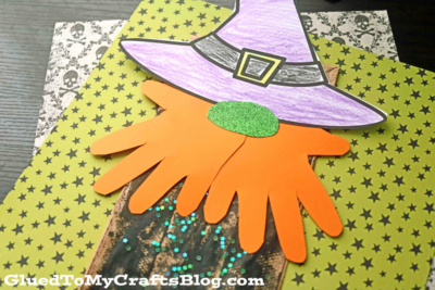 Paper Bag Witch Puppet Craft