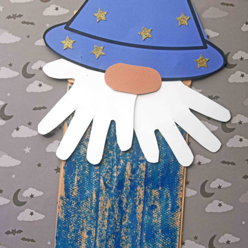 Paper Bag Wizard Craft Idea For Kids