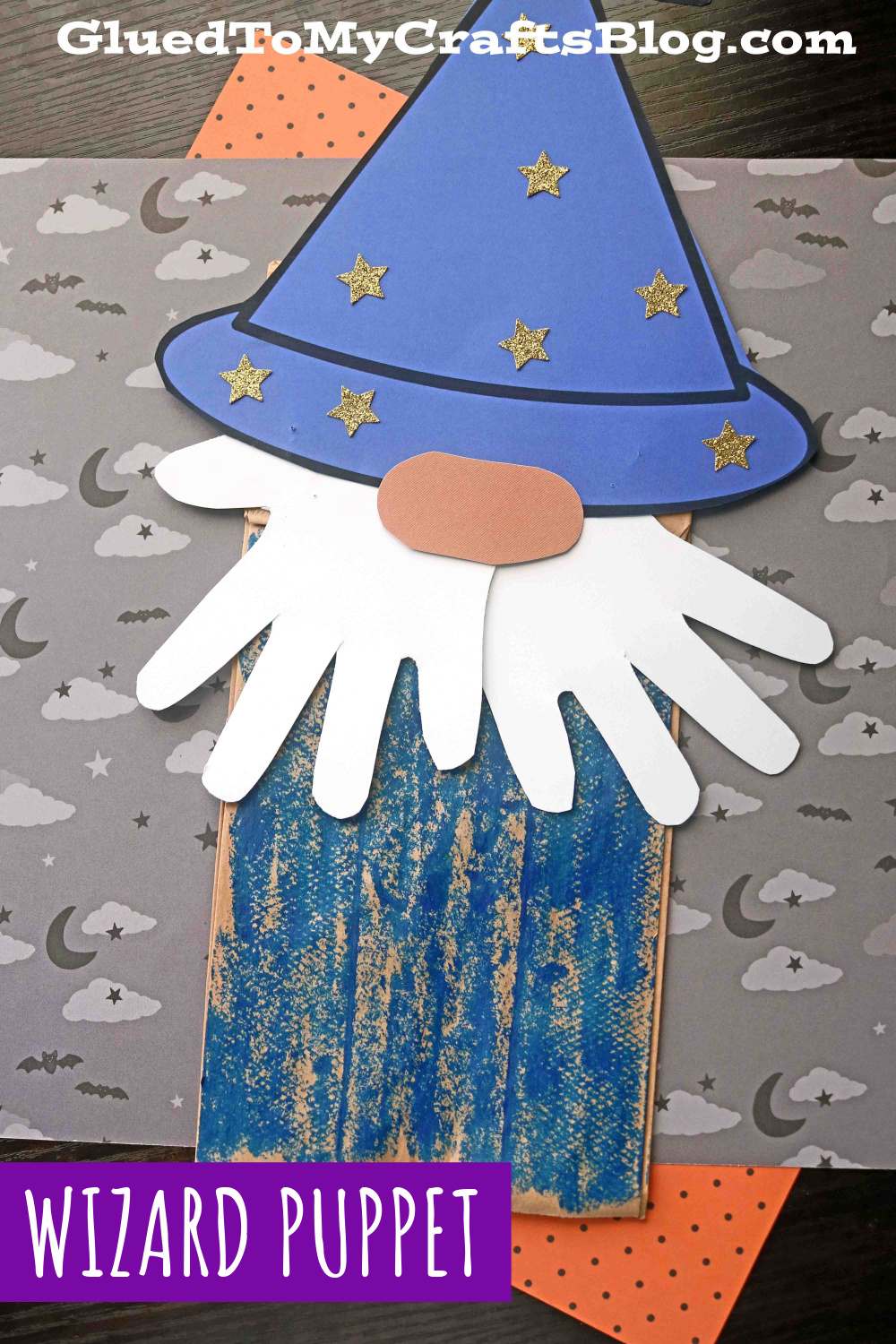 Paper Bag Wizard Craft Idea For Kids