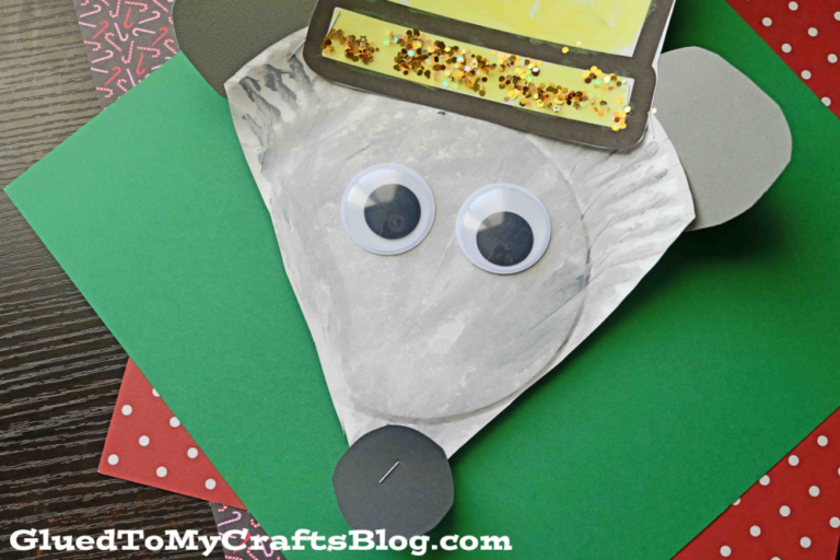 Paper Plate Mouse King Craft