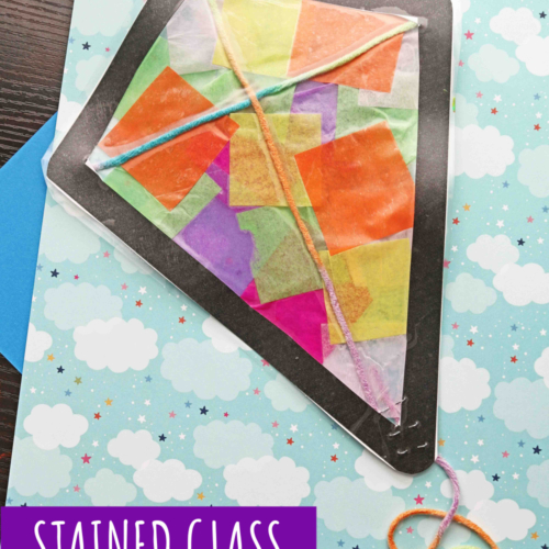 Stained Glass Kite For Spring