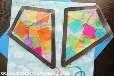 Stained Glass Kite For Spring