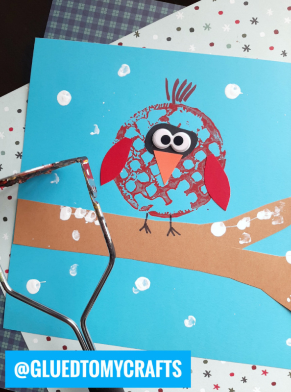 Potato Masher Stamped Craft Ideas For Kids