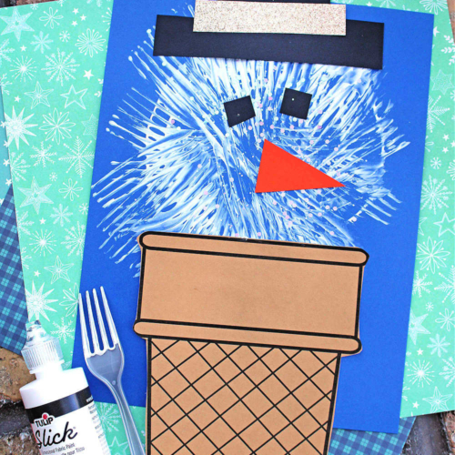 Ice Cream Cone Printable Landing Page