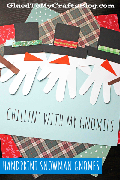 Handprint Snowman Gnome Keepsake