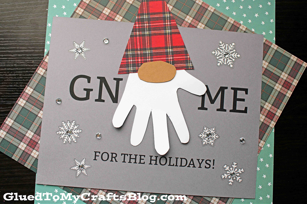 Handprint Gnome For The Holidays Keepsake