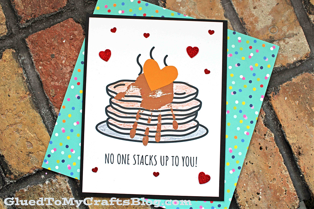 Handprint Pancake Keepsake Craft Idea