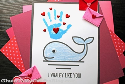 Handprint I "WHALEY" Like You Keepsake