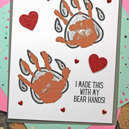 Made With My Bear Hands Keepsake