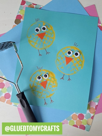 Potato Masher Stamped Craft Ideas For Kids