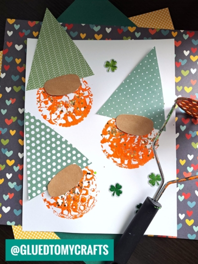 Potato Masher Stamped Craft Ideas For Kids