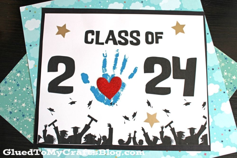 Handprint Graduation Keepsake