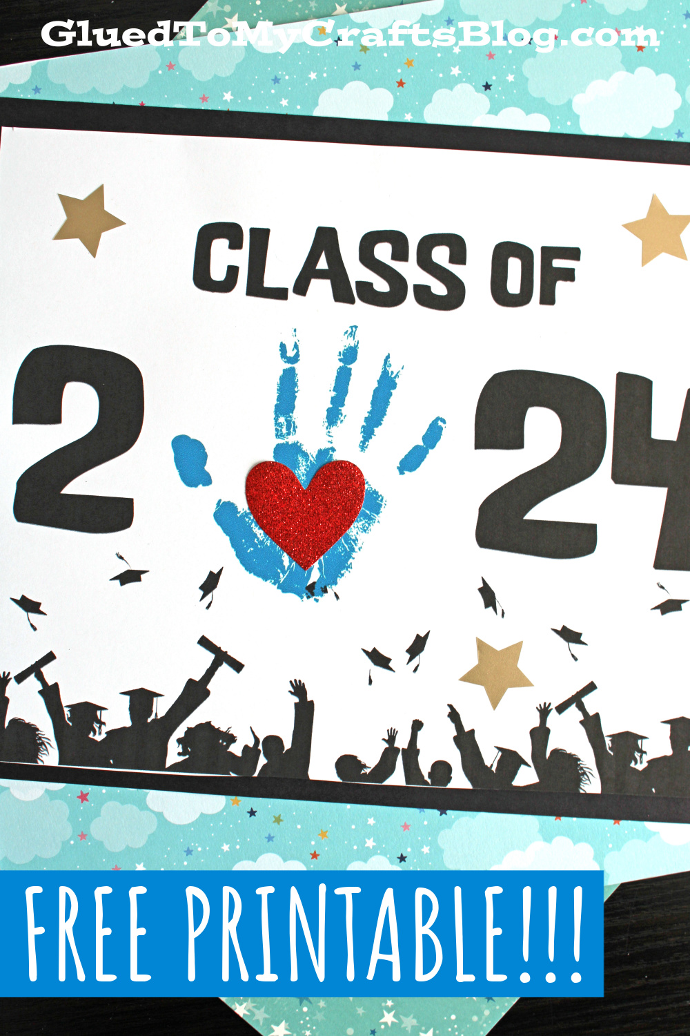 Handprint Graduation Keepsake