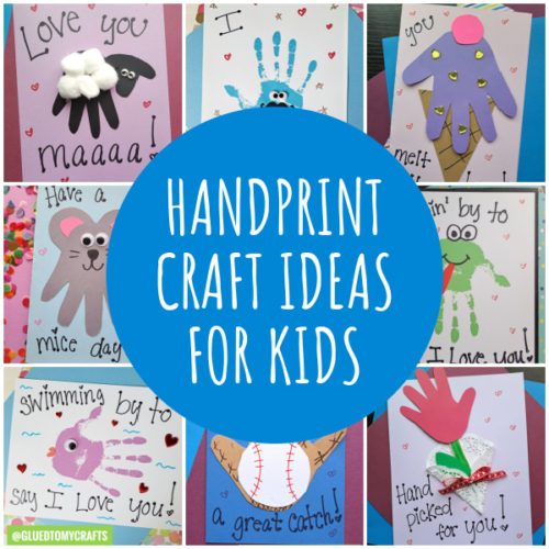 Handprint Card Ideas For Kids To Make Today