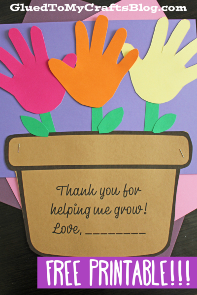 Paper Flower Pot Craft Idea For Kids