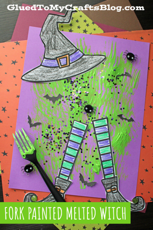 30+ Fork Painting Crafts For Kids