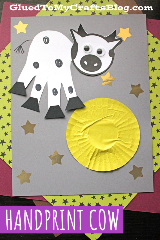 Handprint Cow Keepsake Craft Idea