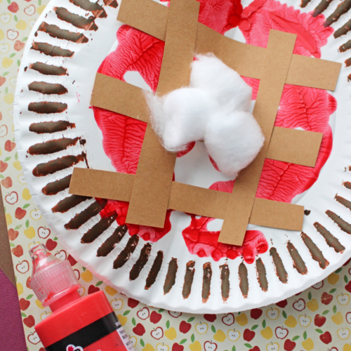 Paint Splat Pie Craft Idea For Kids