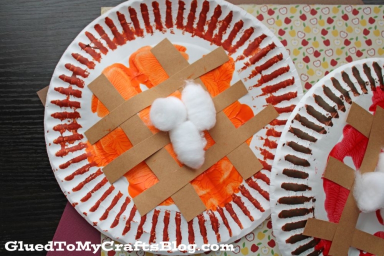 Paint Splat Pie Craft Idea For Kids