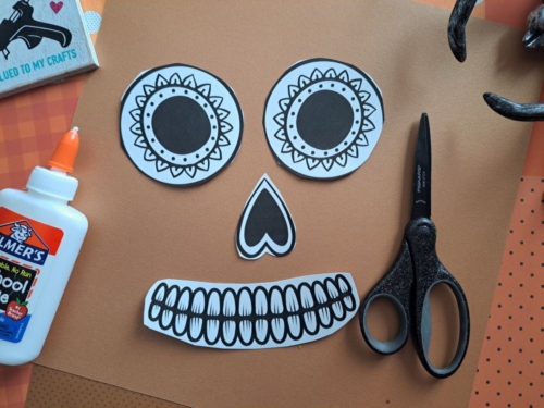 Paper Plate Day of the Dead Craft