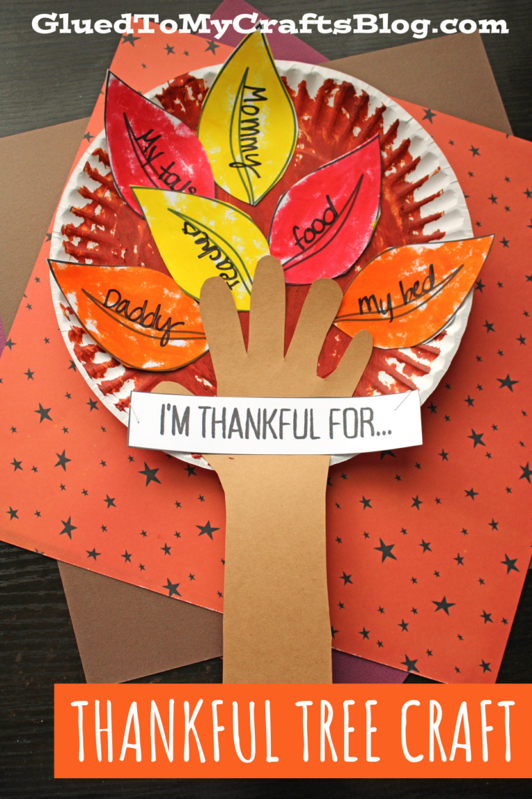 Thankful Tree Craft Idea For Kids