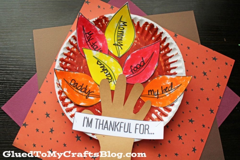 Thankful Tree Craft Idea For Kids