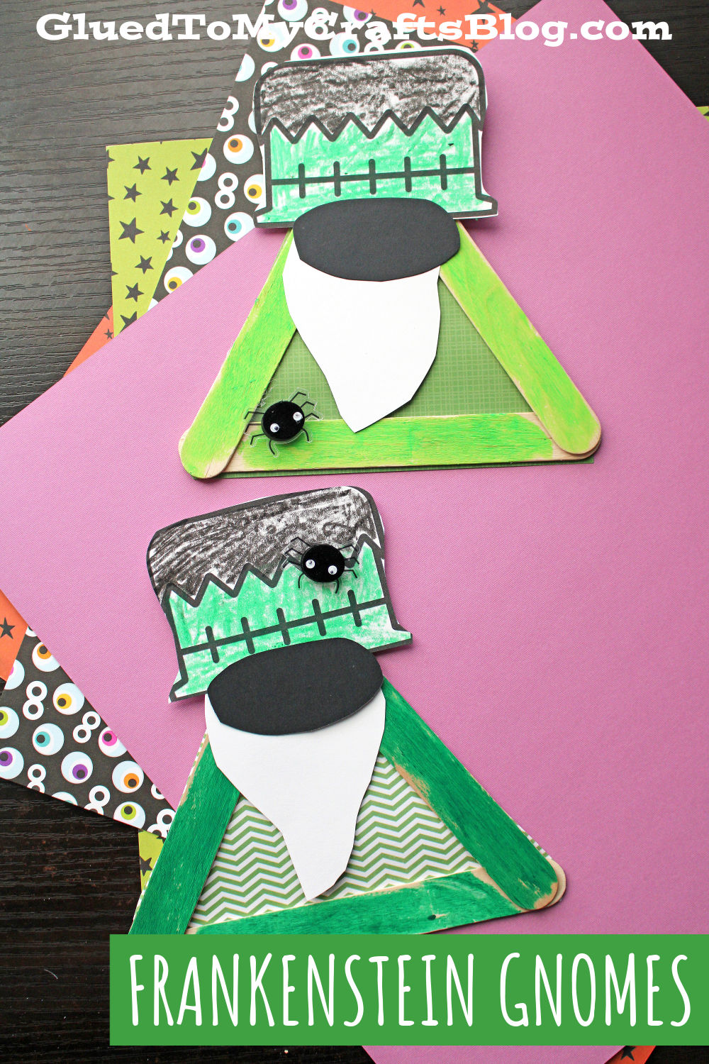 Frankenstein Gnome Craft Idea For Kids