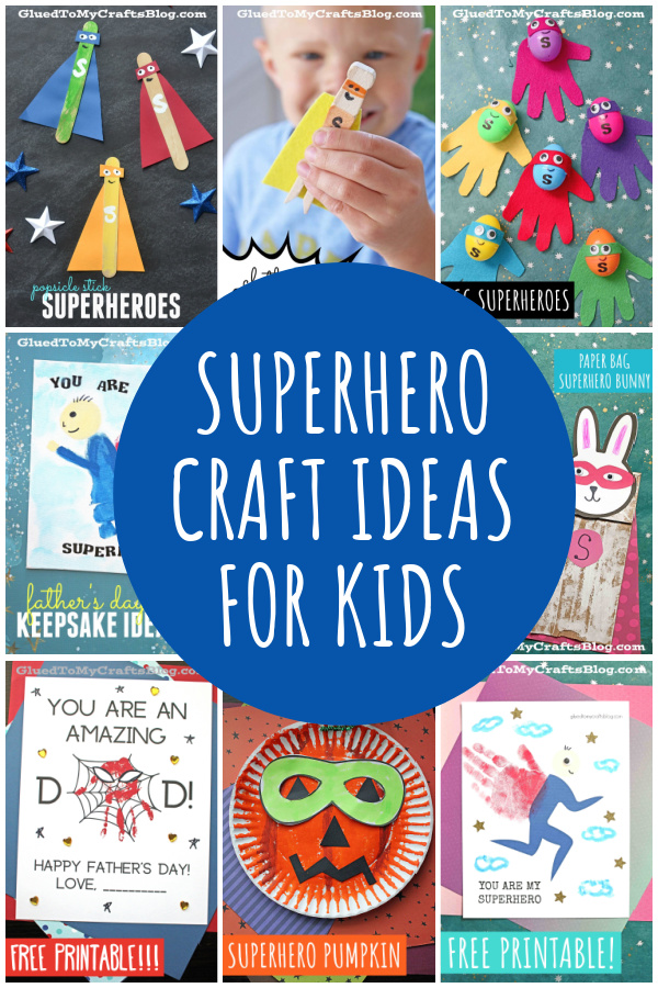 Superhero Craft Ideas For Kids