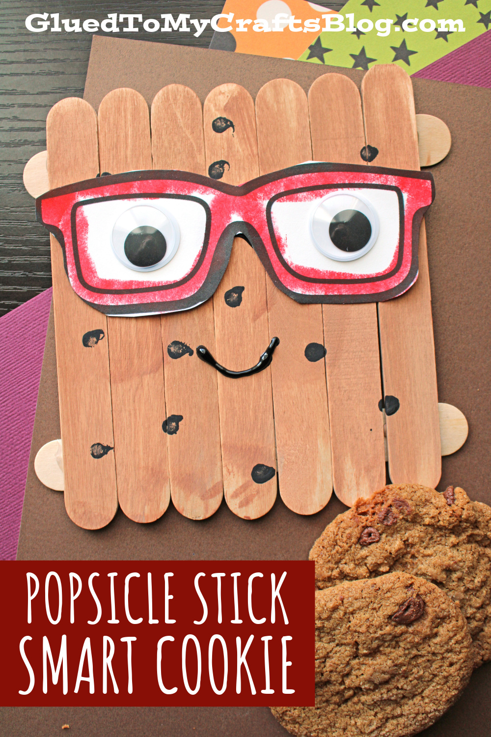 Easy & Fun Popsicle Stick Smart Cookie Craft