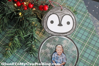 Penguin Snow Globe Ornament