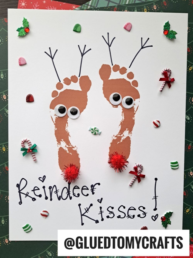 Creative Christmas Handprint & Footprint Keepsake Ideas