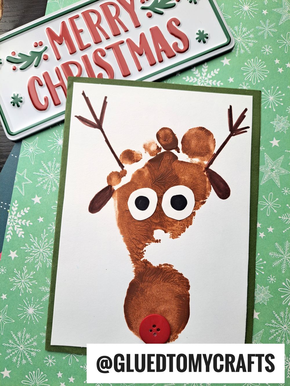 Creative Christmas Handprint & Footprint Keepsake Ideas