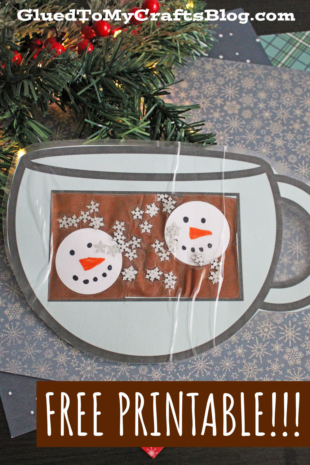 Inside My Hot Cocoa Mug Craft Idea For Kids
