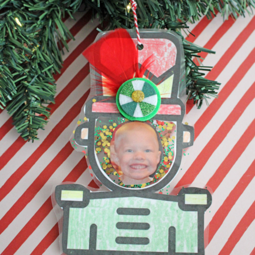 Nutcracker Photo Ornament Keepsake