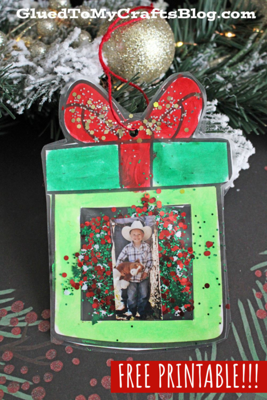 Christmas Present Photo Ornament