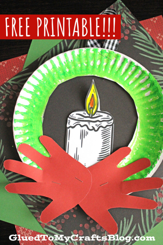 Christmas Advent Wreath Craft Idea For Kids