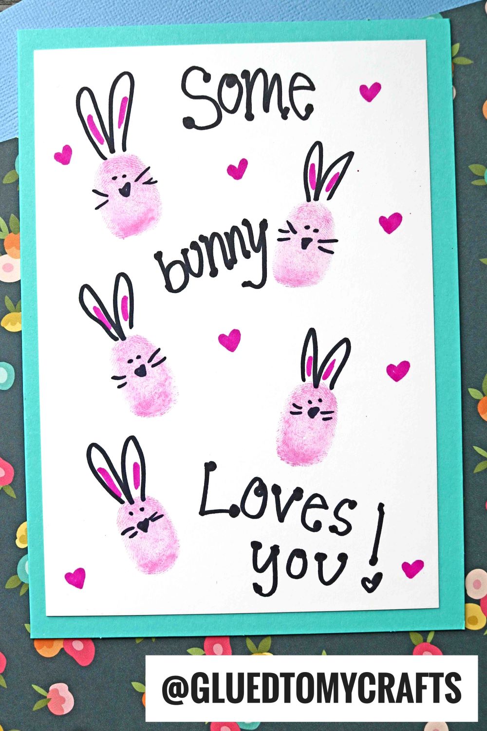 Thumbprint Valentine's Day Card Craft Ideas