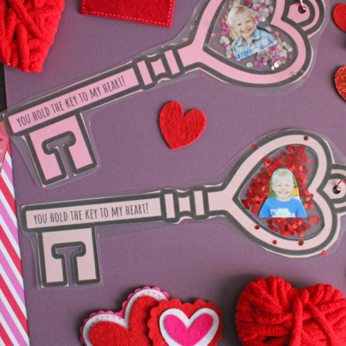 Key To My Heart Photo Ornament