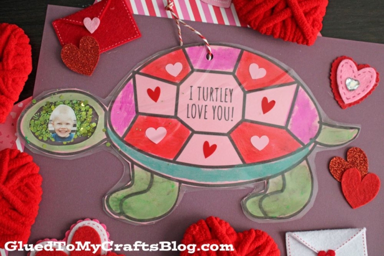 Turtley Love You Craft Idea For Kids