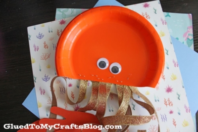 Paper Plate Octopus Craft Idea