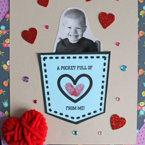 Pocket Full of Love Craft Idea For Kids