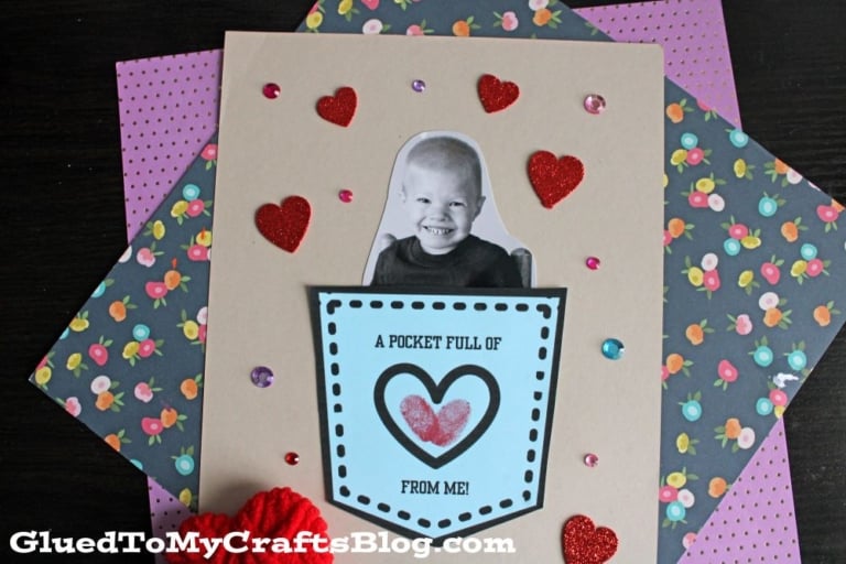 Pocket Full of Love Craft Idea For Kids