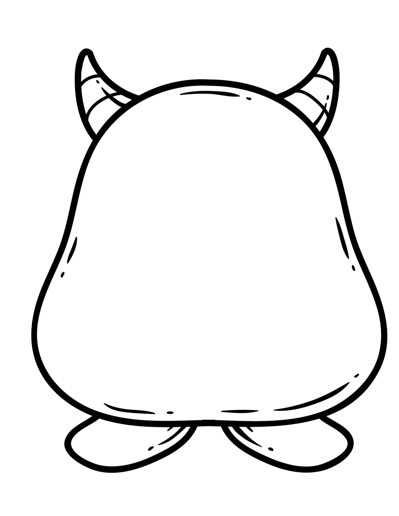 Blank Monster Hug Printable - Landing Page